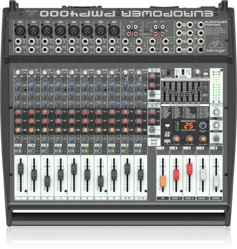 Behringer PMP4000 - HDR BROADCAST