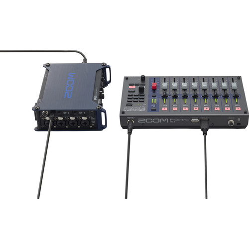 Zoom ZFRC8 F-Control for F8n, F8, F6, and F4 Multitrack Field Recorders ...
